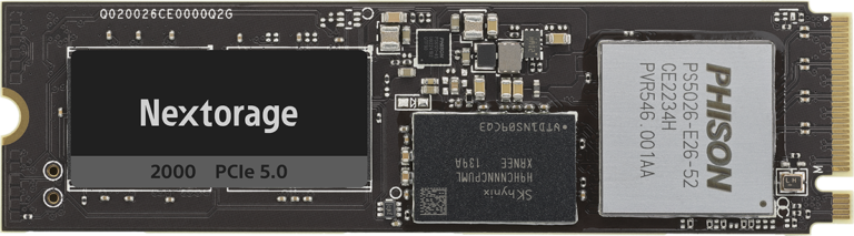 NE5Nシリーズ｜M.2 2280 PCIe®5.0 NVMe™ SSD – Nextorage